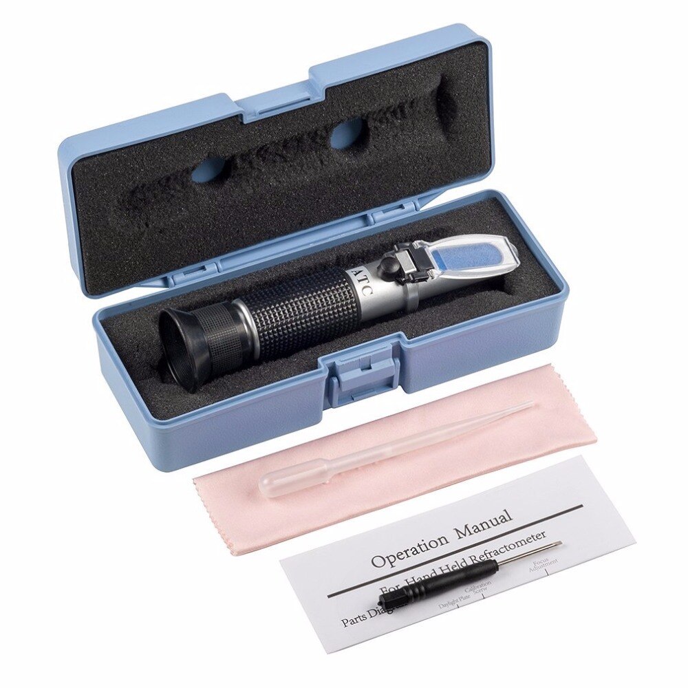 De Bier Moet Refractometer Wijn Brix Refractometer... – Grandado