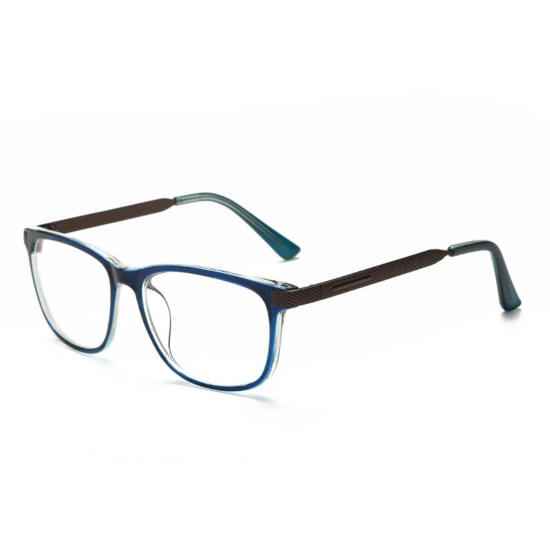 Retro Metal Glasses Frame Women Men Clear Lens eye... – Grandado