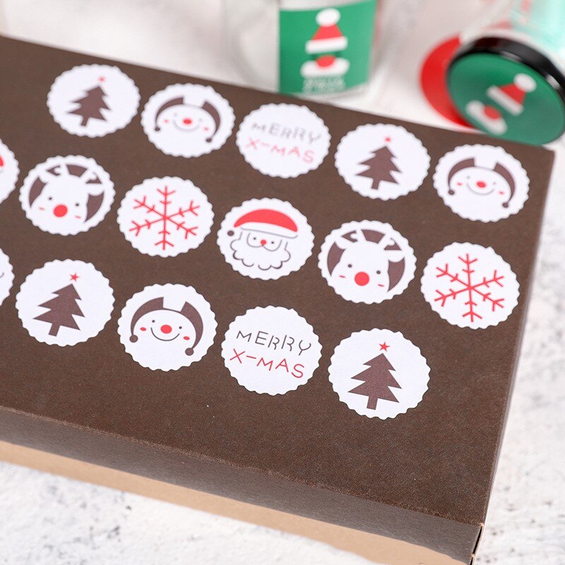 JO LIFE 10pcs Self-adhesive Christmas Sticker Seal... – Grandado