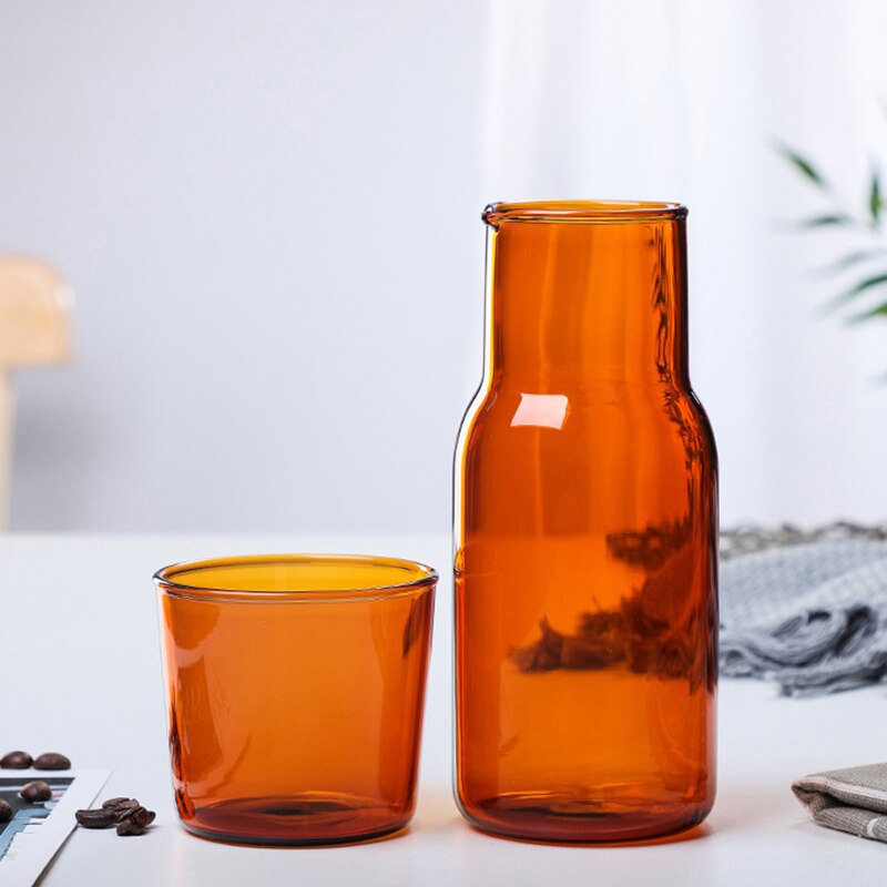 Glass Water Kettle Cold Water Bottle Fruit Juice I... – Grandado