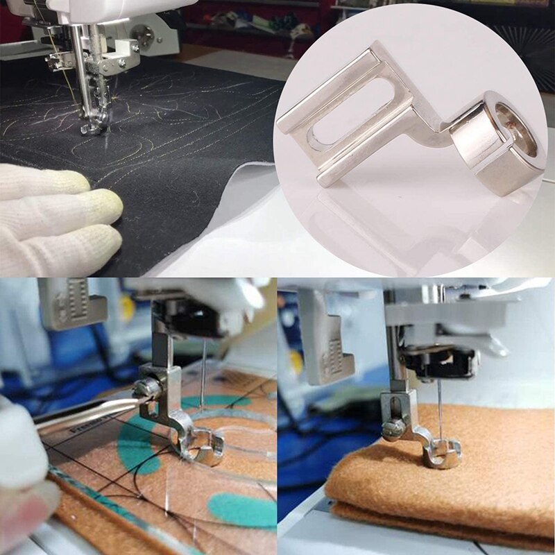 Quilting Ruler Foot Press Machine, Darning Embroid... – Grandado