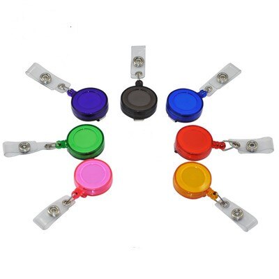 Retractable Transparent Badge Holder Elastic Clip ... – Vicedeal