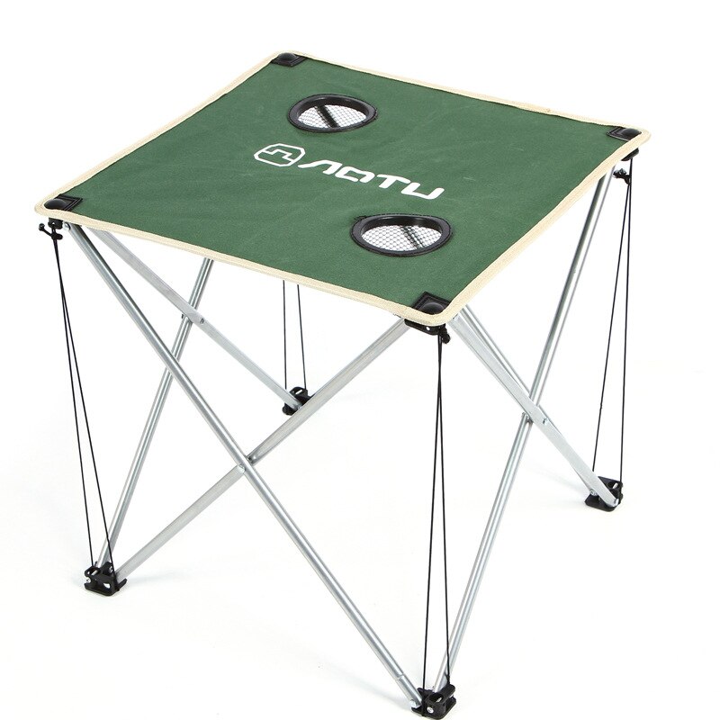 Outdoor folding table Oxford cloth coffee table tr... – Vicedeal