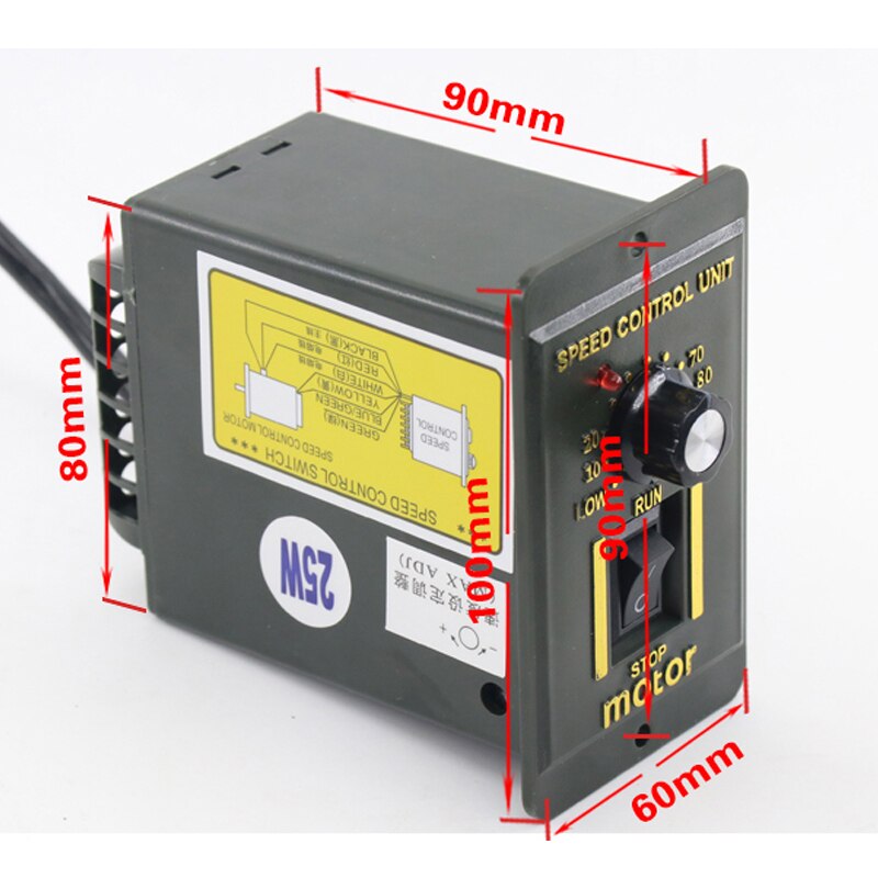 220V AC Speed Control Controller Motor Governor Sp... – Grandado