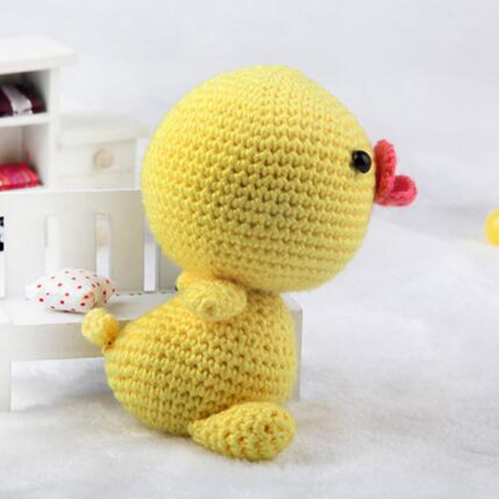 Yellow Duck Crochet Kit Amigurumi Toy Crochet Knit... – Vicedeal