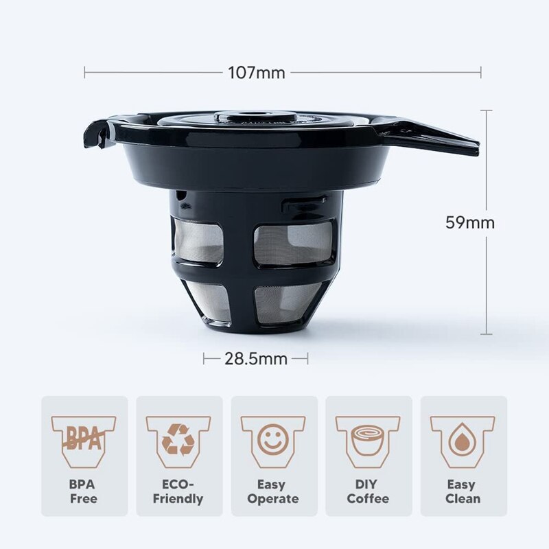 Reusable Coffee Capsule For Hamilton Beach Flexbre... – Grandado
