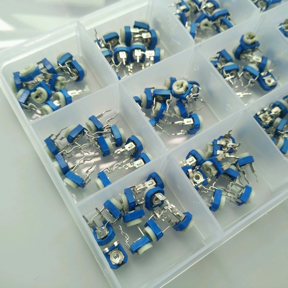 15 Valores 150 pcs 100 ohm ~ 1 M ohm 200 ohm 470 o... – Grandado