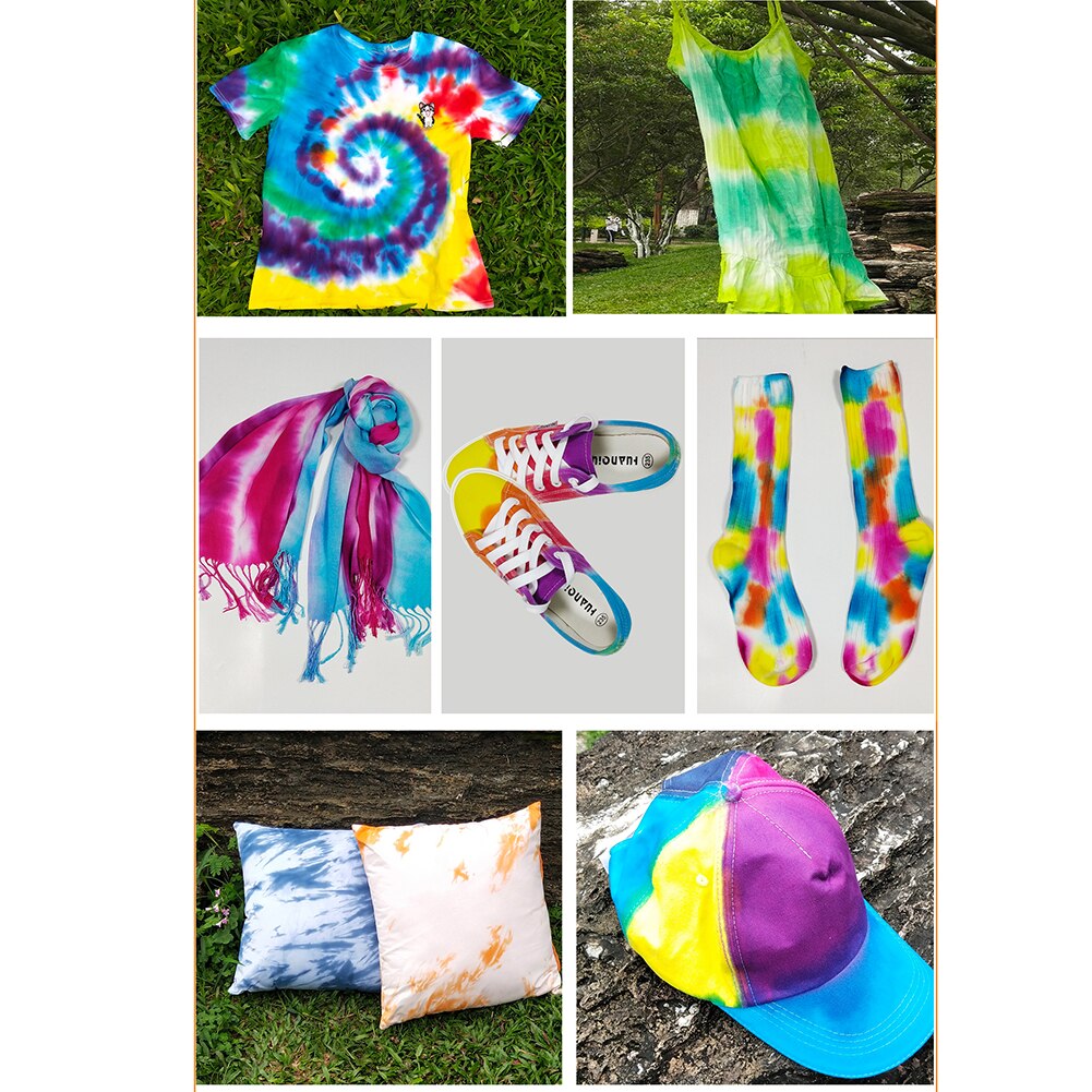 Textiel Verven Kleding Graffiti Coloring Hand Werk... – Grandado