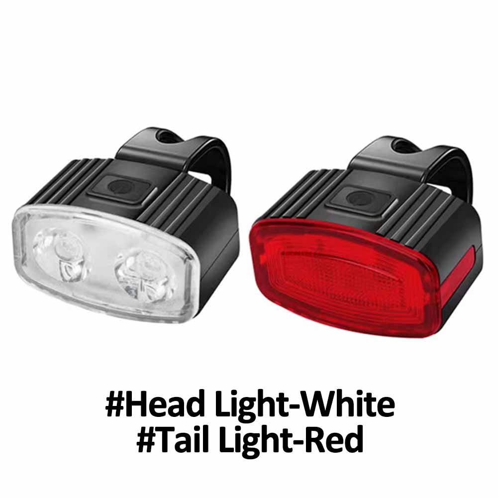 Fiets Licht Set Led Head Voorlamp Achterlicht Wate... – Grandado