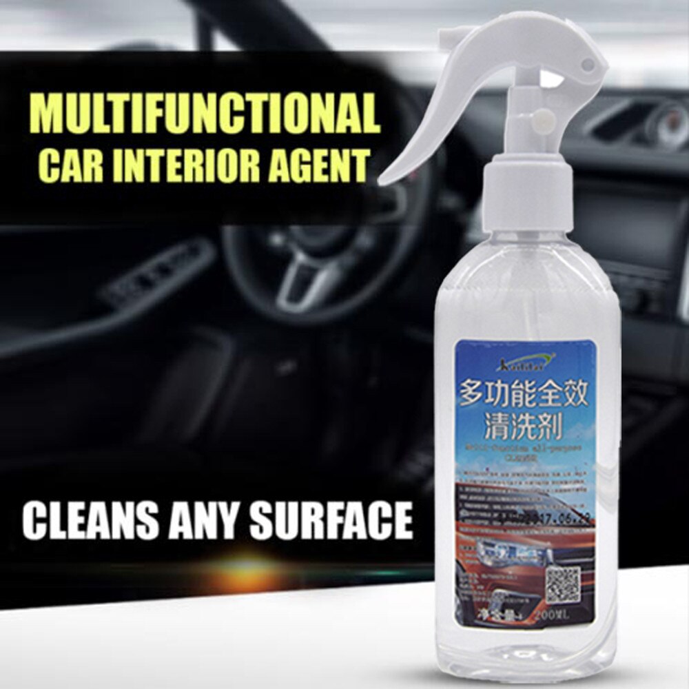 1 Bottle 200ML Car Cleaning Agent Multi-functional... – Grandado