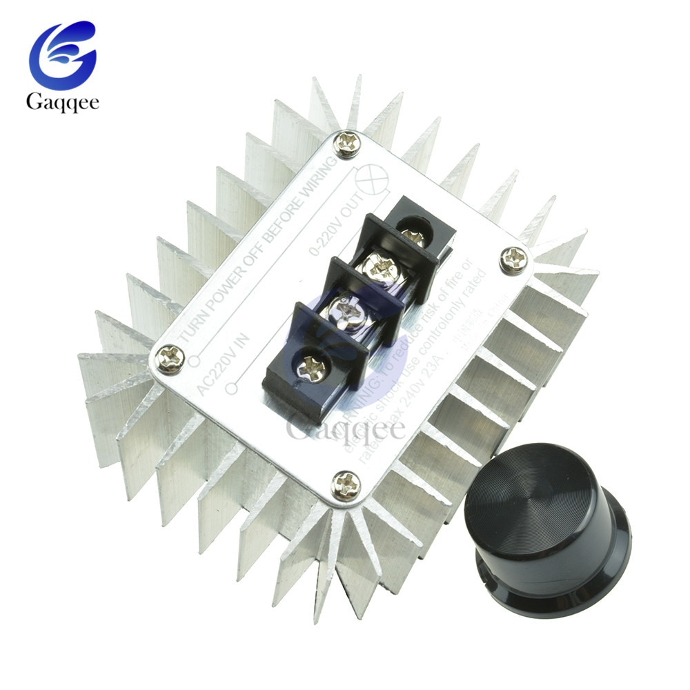 AC 220V 5000W SCR Voltage Regulator Moror Speed Co... – Grandado