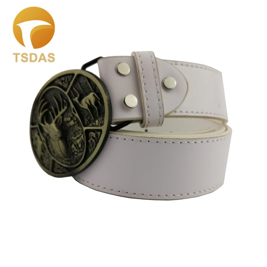 Deer Gesp Met Antiek Messing Afwerking Geschikt Vo... – Grandado