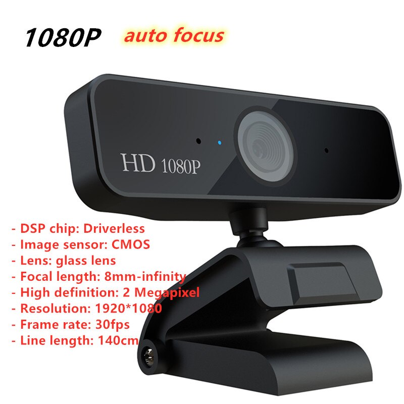 Auto Focusing 1080p Camera For Laptop Hd 2 Megapix... – Vicedeal