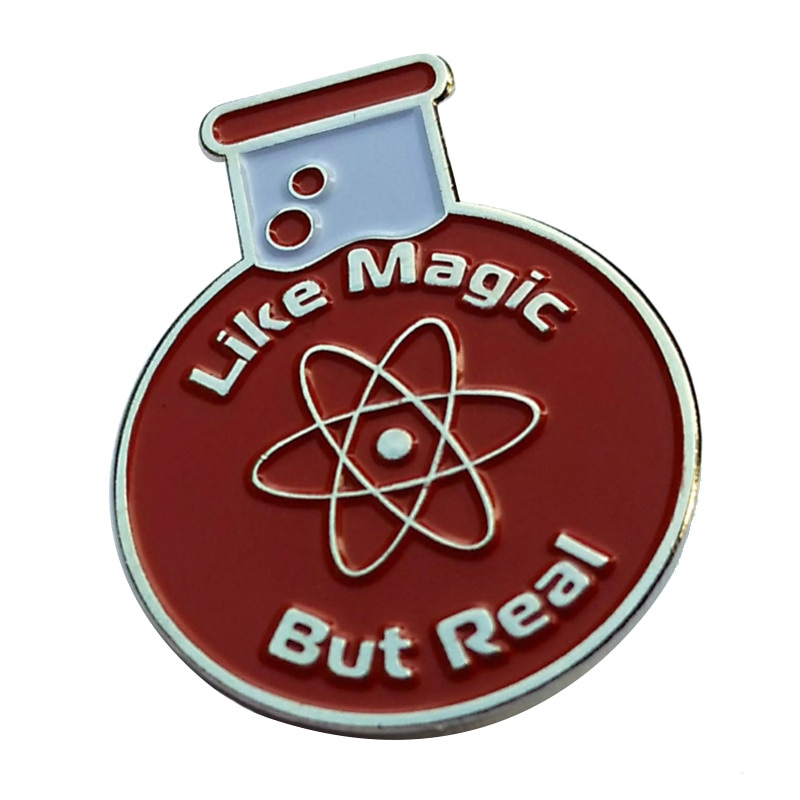 science Like magic but real lapel Enamel Pin – Vicedeal