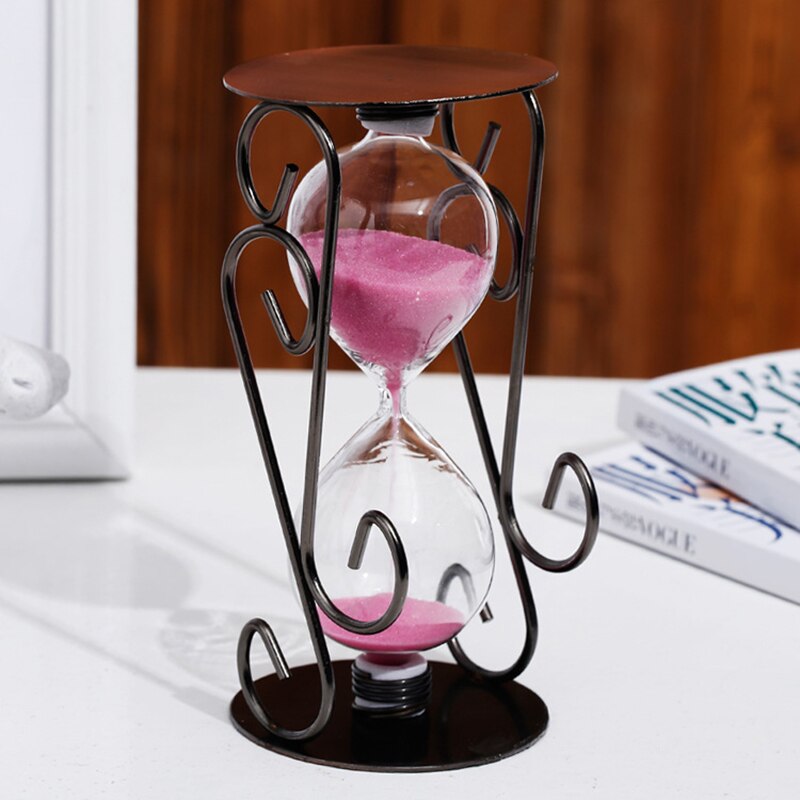 Sandglas metall koppar konst färg timglas kvicksan... – Grandado