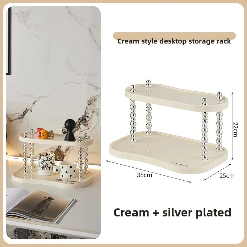 Fan shaped storage rack Shelf desktop storage rack... – Grandado