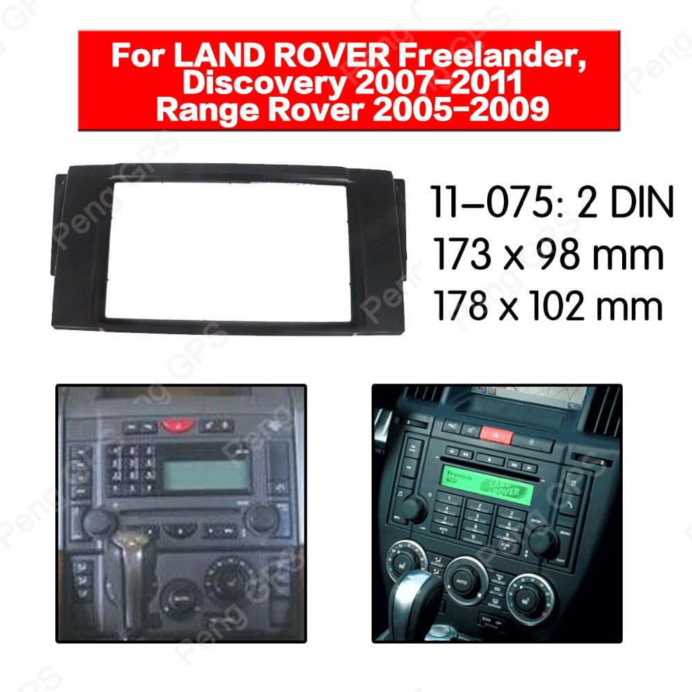 2 DIN Car Radio stereo Fitting installation adapte... – Grandado