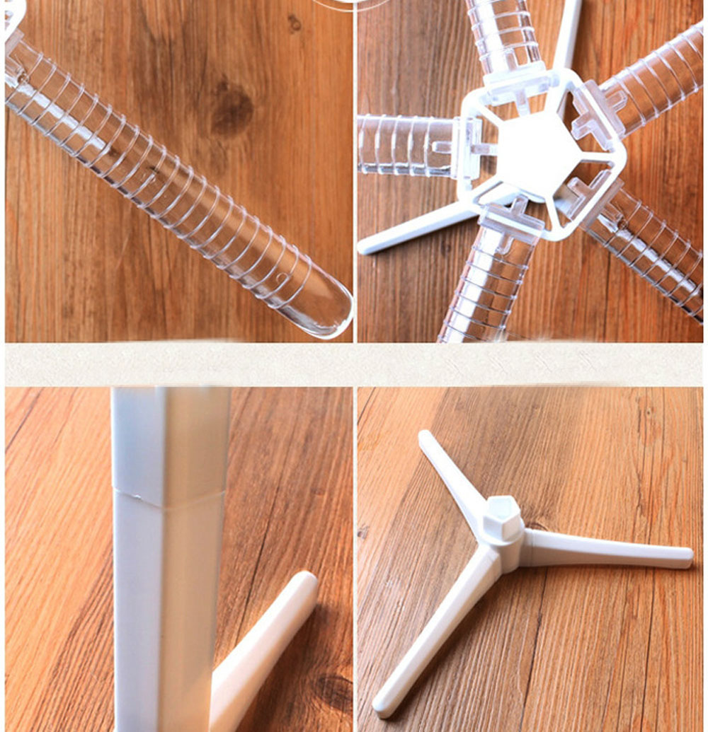 5 Armen Plastic Pasta Droogrek Stand Noedels Droge... – Vicedeal