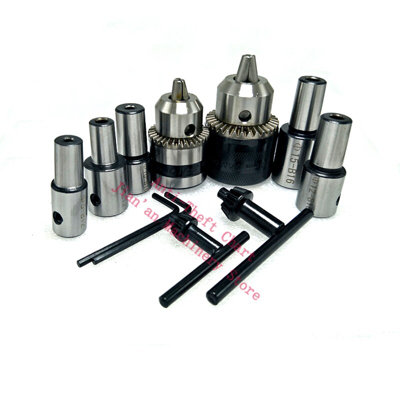 B16+13mm drill chuck arbor B16 adapter motor shaft... – Vicedeal