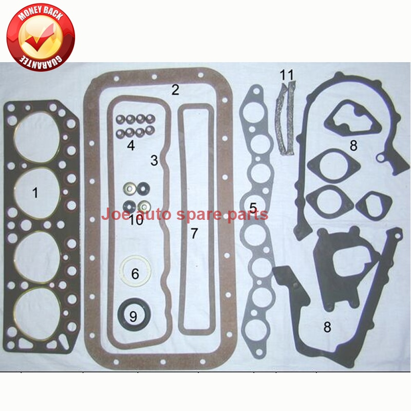 12R 12RJ Motor- Voll dichtung einstellen Bausatz f... – Grandado