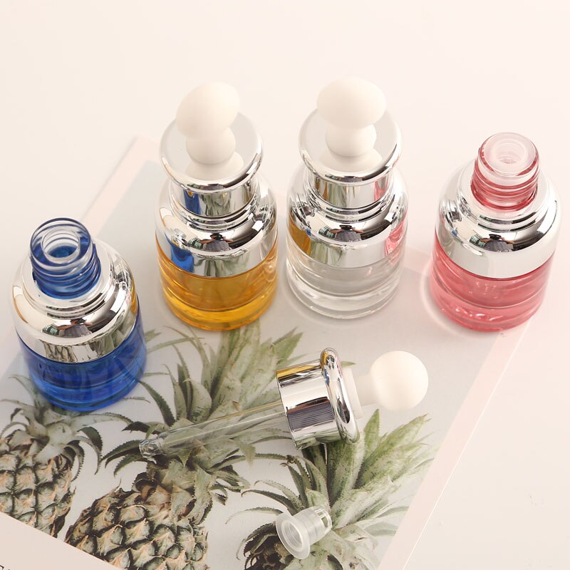 5pcs/lot 20ml30ml Empty glass Aluminum Dropper Oil... – Vicedeal