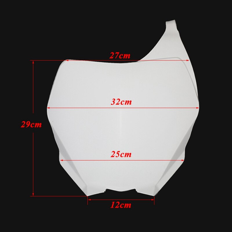 Motocross Front Number Plate Off Road Name Panel f... – Vicedeal