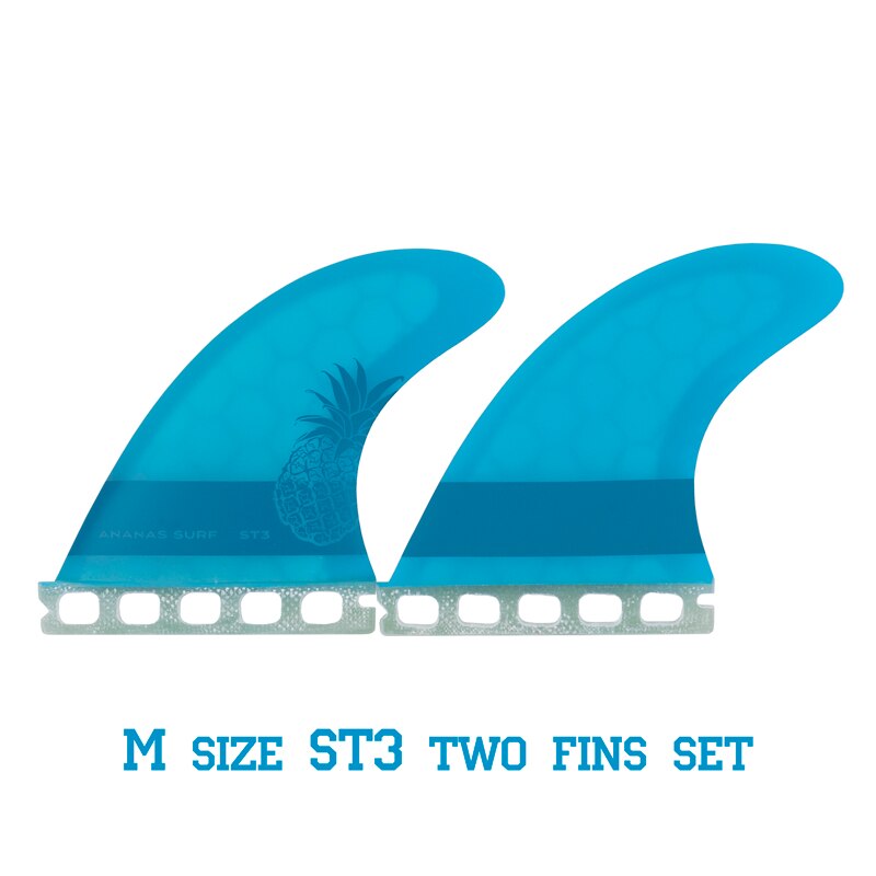 Ananas Surf surfboard fins, two 2 fins , quad, Fut... – Grandado