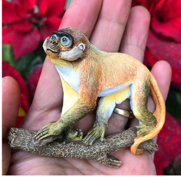 Handmade Painted Monkey Branch 3D Fridge Magnets T... – Grandado