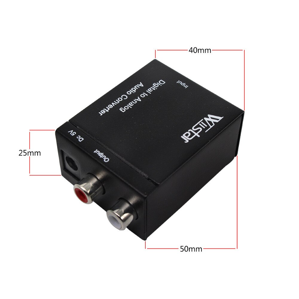 Señal Toslink Coaxial óptica Digital negra al Adap... – Grandado