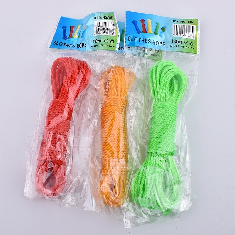 10m/Roll Plastic Rope Home Clothesline Rope Rainpr... – Vicedeal