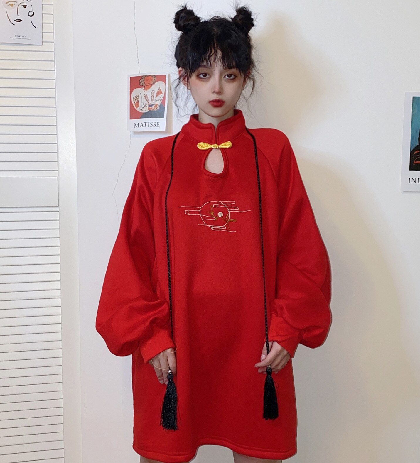 Retro Chinese Style Woman Cheongsam Loose Novelty ... – Grandado