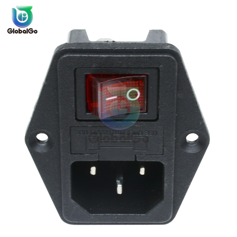10A 250V Power Switch AC 3pin AC Power Socket with... – Vicedeal