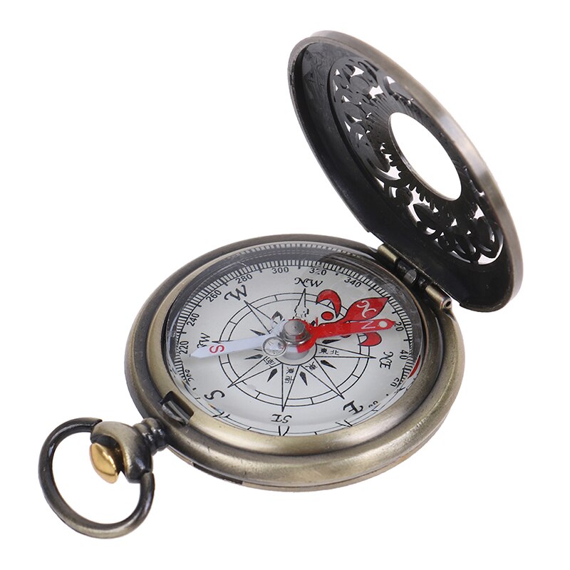 Vintage Bronze Compass Pocket Watch Retro Men's An... – Grandado