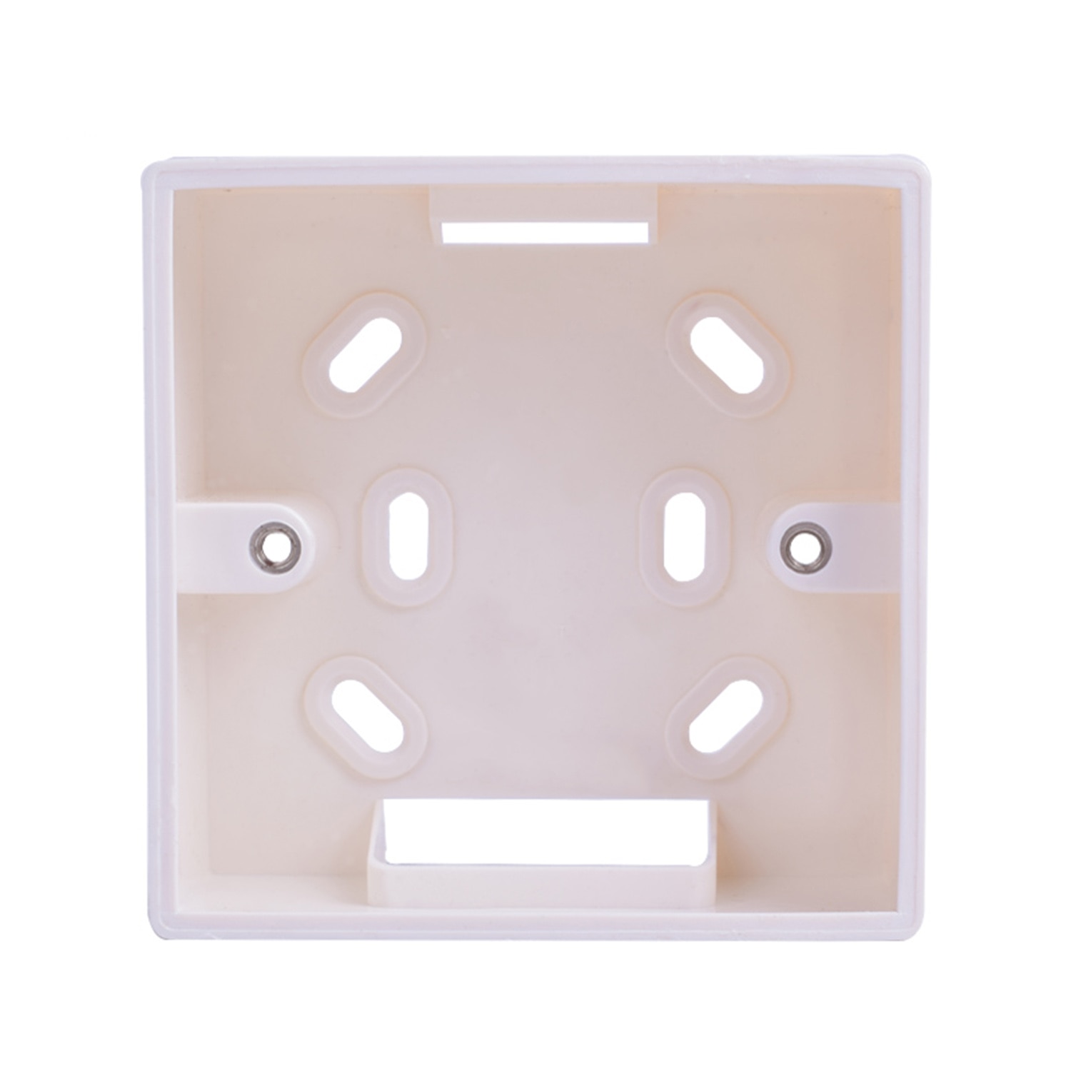 White PVC Single Gang Wiring Mount Back Box For Wa... – Vicedeal