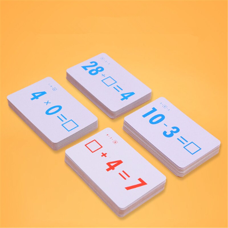 Kids Mathematics Teaching Card Educational Filling... – Grandado