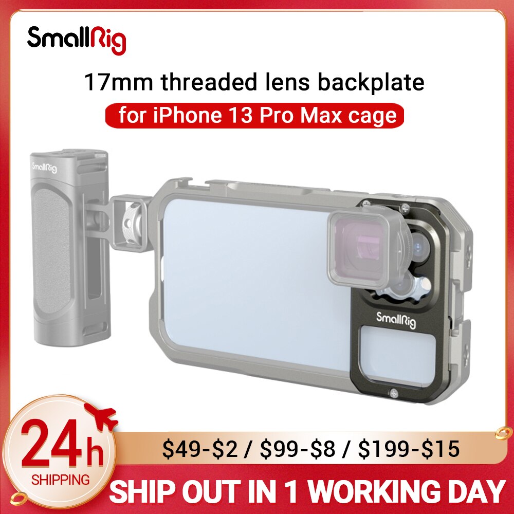 SmallRig 17mm threaded lens backplate for iPhone 1... – Vicedeal