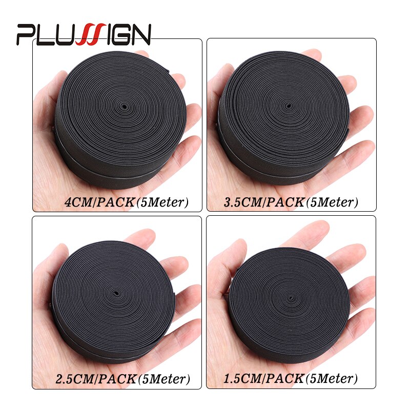 Plussing Dikker Pruik Band 1.5 Cm 2.5 Cm 3.5 Cm 4 ... – Grandado