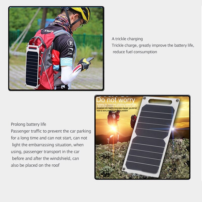 10W 5V Solar Panel 260X145mm Monocrystalline Silic... – Grandado