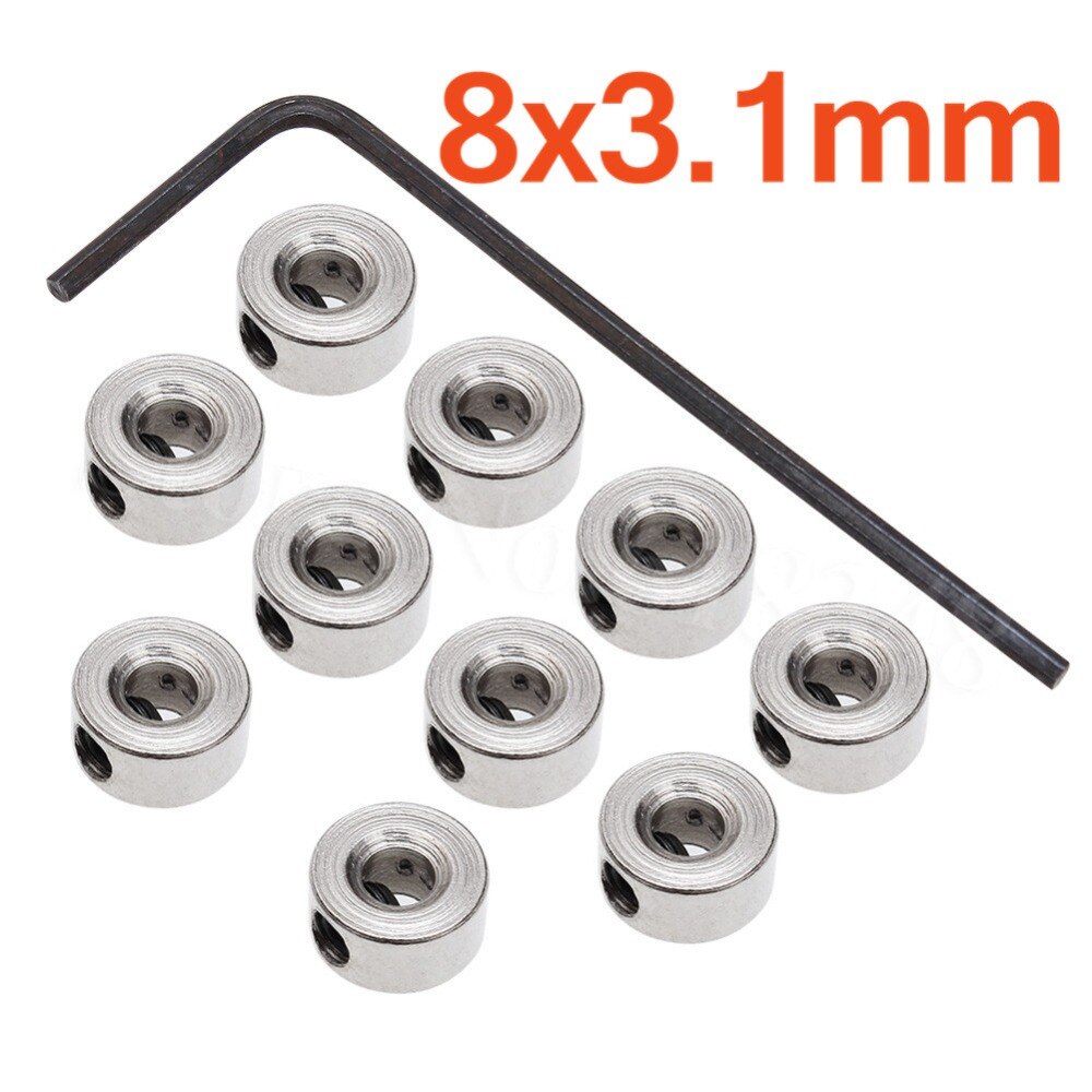 10PCS Wiel Kraag 6x2.1mm 7x2.6mm 8x3.1mm 9x4.1mm a... – Grandado