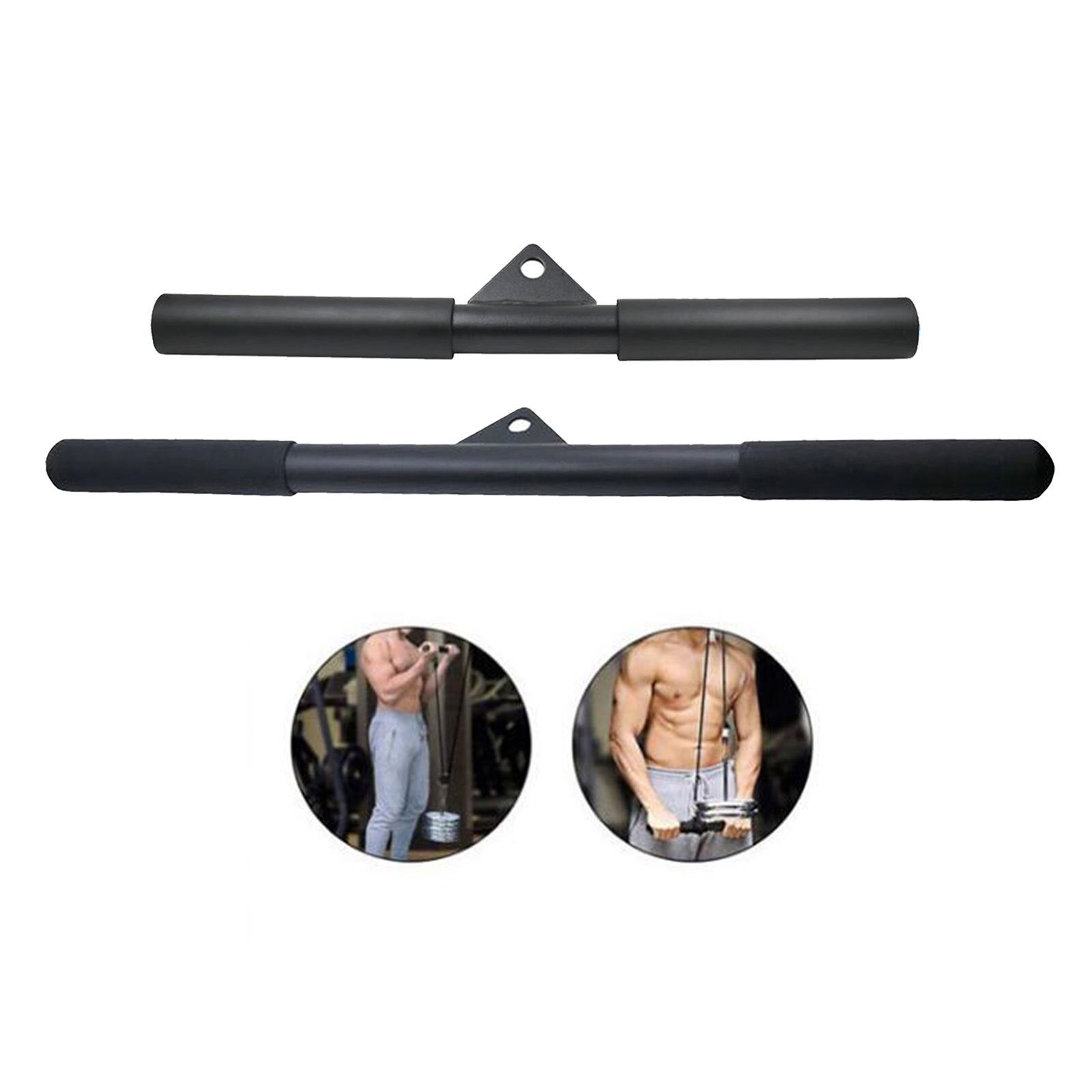 Fitness Tricep Press Down Bar Attachment with Rota... – Vicedeal