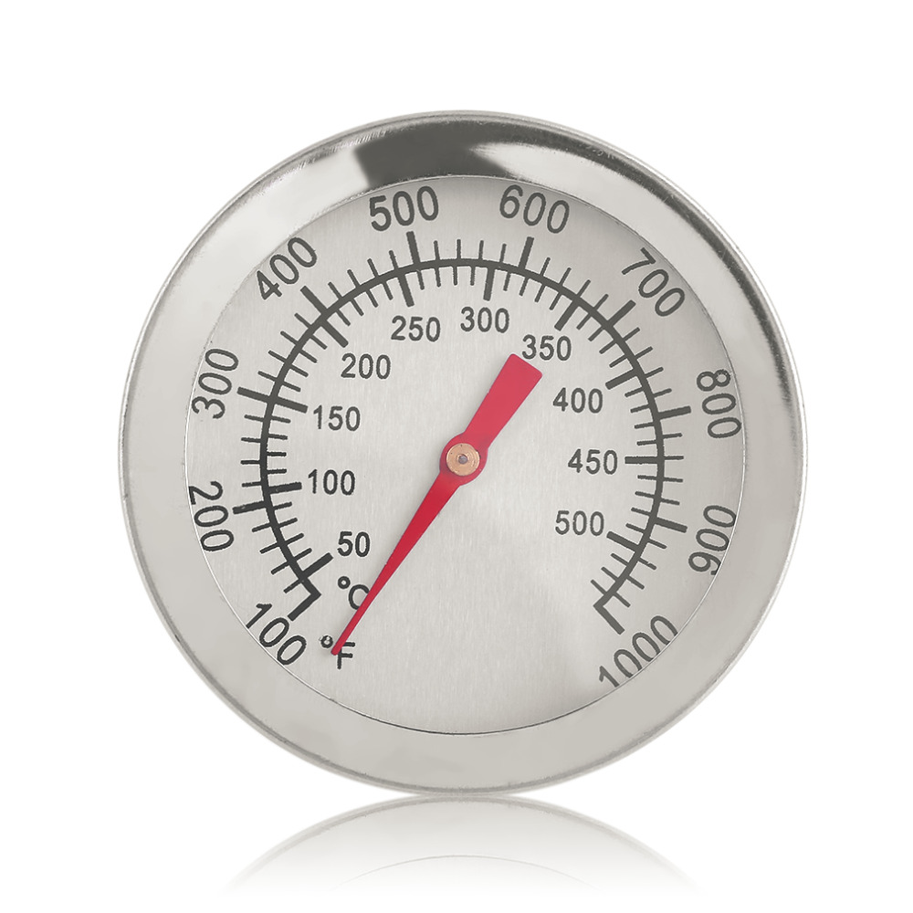 500 Celsius Stainless Steel BBQ Thermometer Gauge ... – Grandado