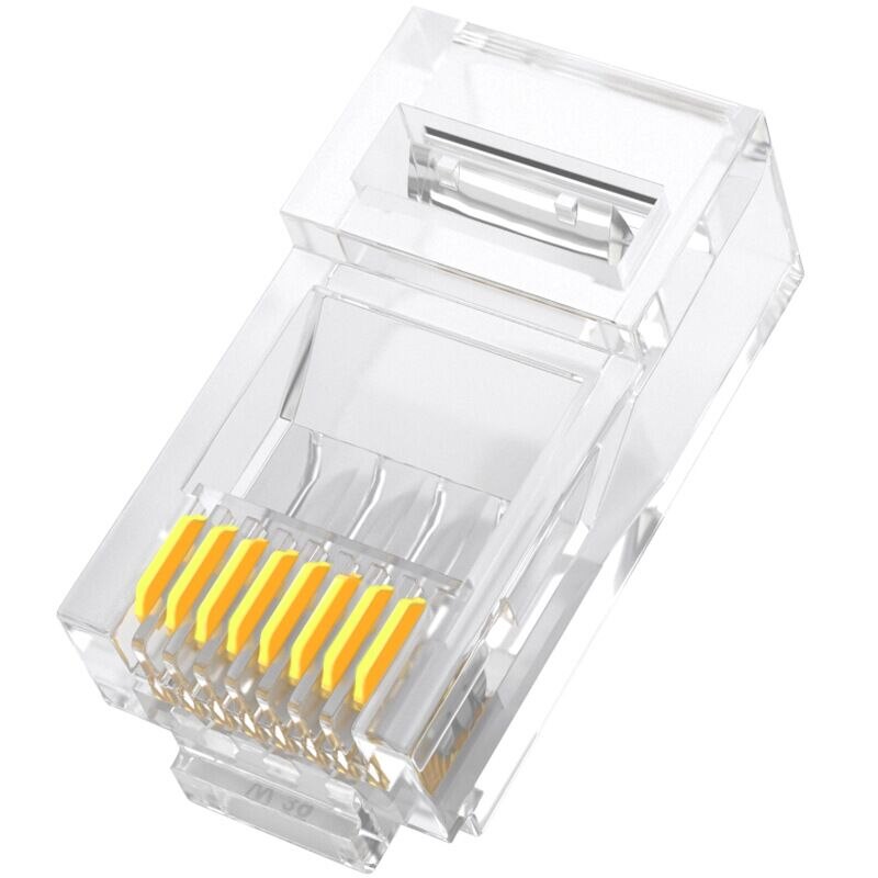 Cat5 Cat5e RJ45 Netwerk Connector 8P8C Modulaire E... – Vicedeal