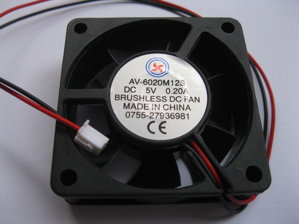1 pcs Brushless DC Cooling Fan 7 Blade 5V 6020S 60... – Grandado