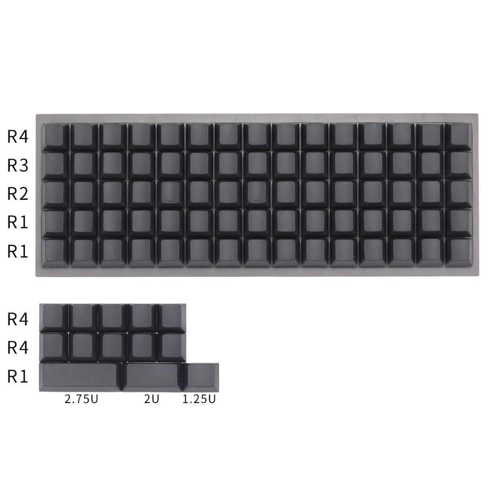 Planck keycaps blank cherry profile keys for mx me... – Grandado
