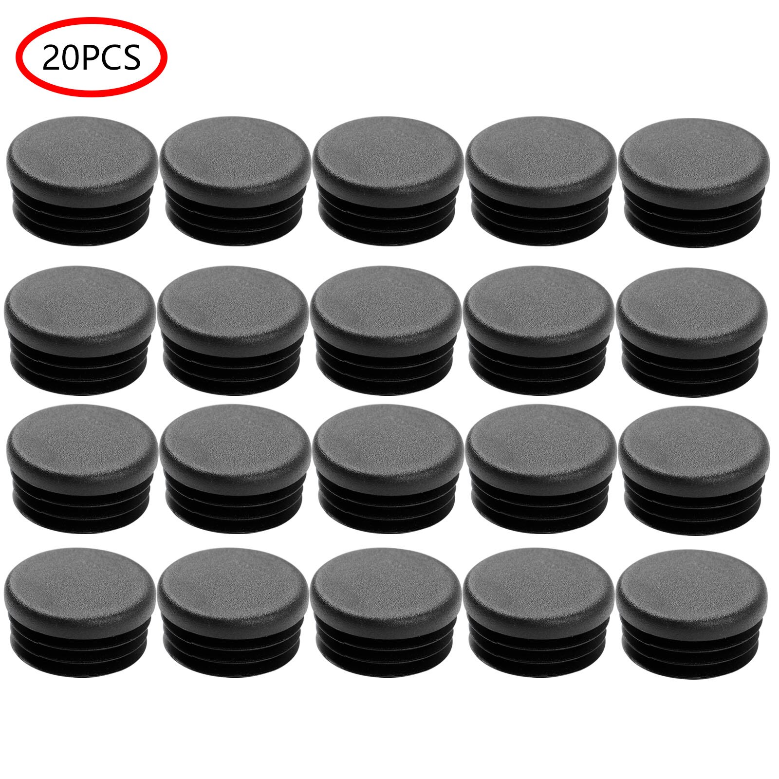 20Pcs Round Table End Tip Caps Plastic Legs Covers... – Vicedeal