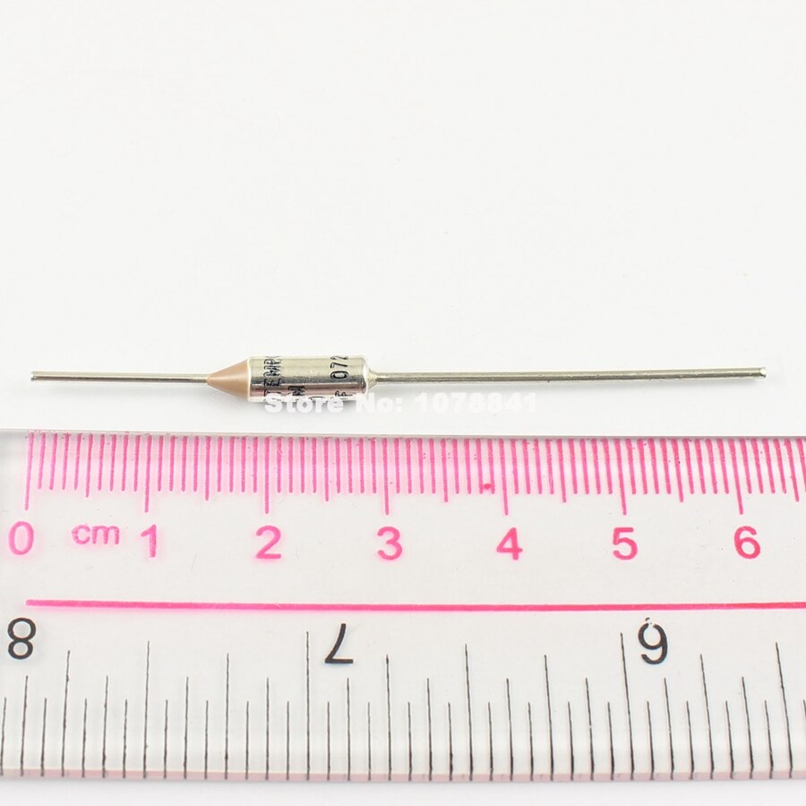 100pcs Microtemp Thermal Fuse 72 Degree Cutoff 250... – Vicedeal