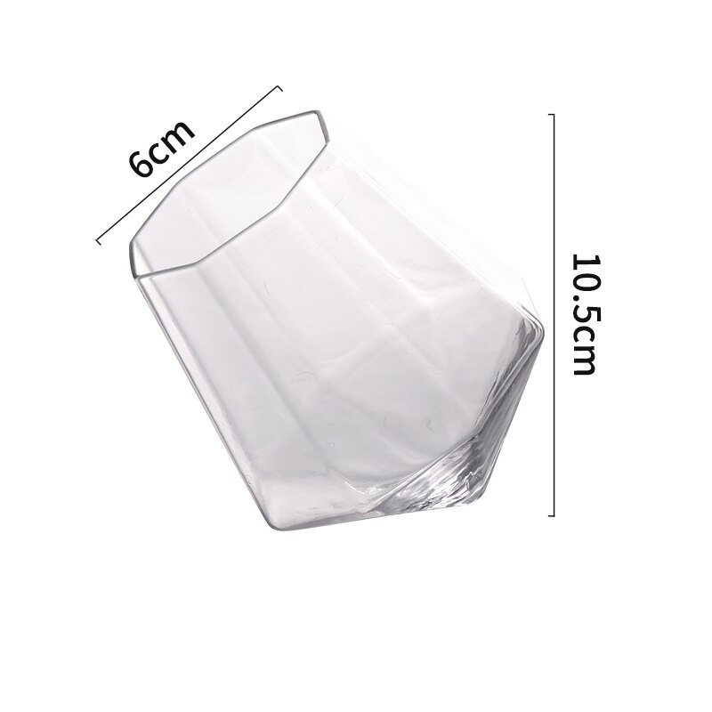 300ML Cone Wine Glass Lead free Transparent Heat-R... – Grandado