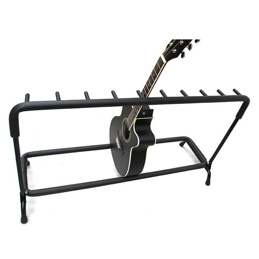Foldable Guitar Stand Rack with 9 Holders for Guit... – Vicedeal