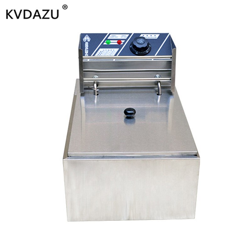 Commercial single cylinder tanks electric deep fry... – Grandado