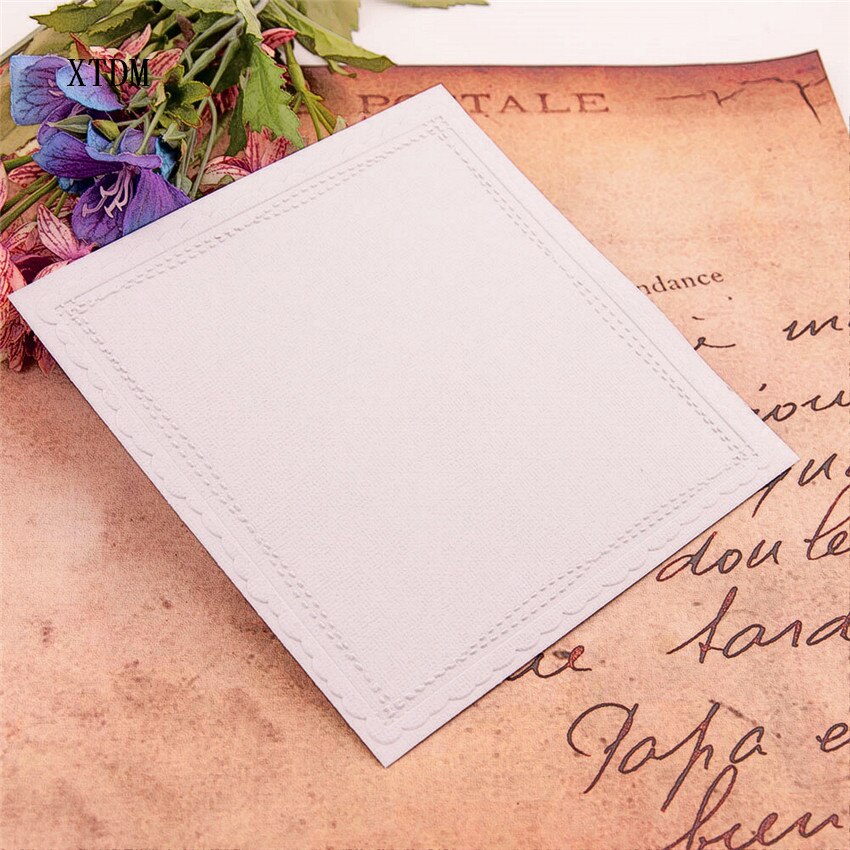 Easter plastic Square frame template craft card ma... – Vicedeal